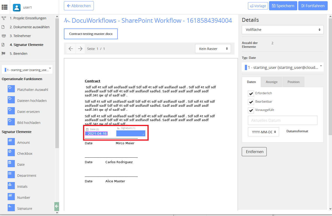 Wie erstelle ich einen Workflow in SharePoint - cloudplan Help