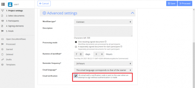 Require verification code - cloudplan Help